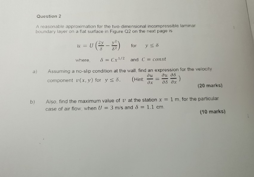 Solved Question 2 A reasonable approximation for the | Chegg.com