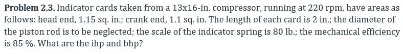 Solved Problem 2.3. Indicator cards taken from a 13x16-in. | Chegg.com