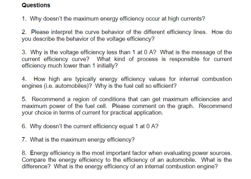 Solved Questions 1. Why doesn't the maximum energy | Chegg.com