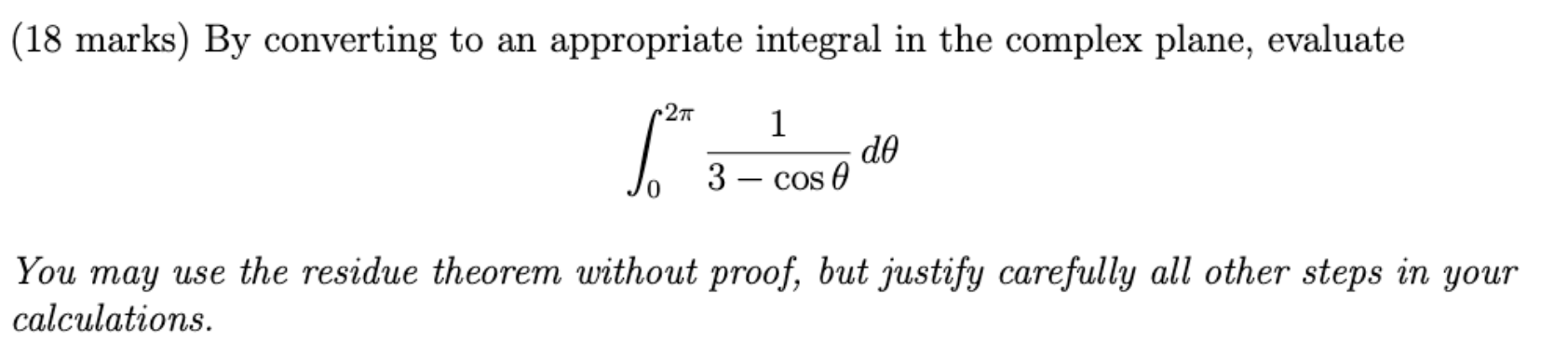 Solved (18 ﻿marks) By ﻿converting to an ﻿appropriate | Chegg.com