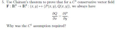 Solved 5. Use Clairaut's theorem to prove that for a C | Chegg.com
