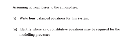 Solved 1. A steady state distillation process is shown | Chegg.com