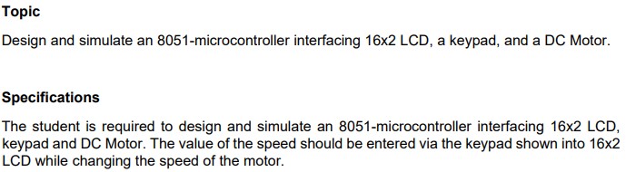 Solved Topic Design and simulate an 8051-microcontroller | Chegg.com