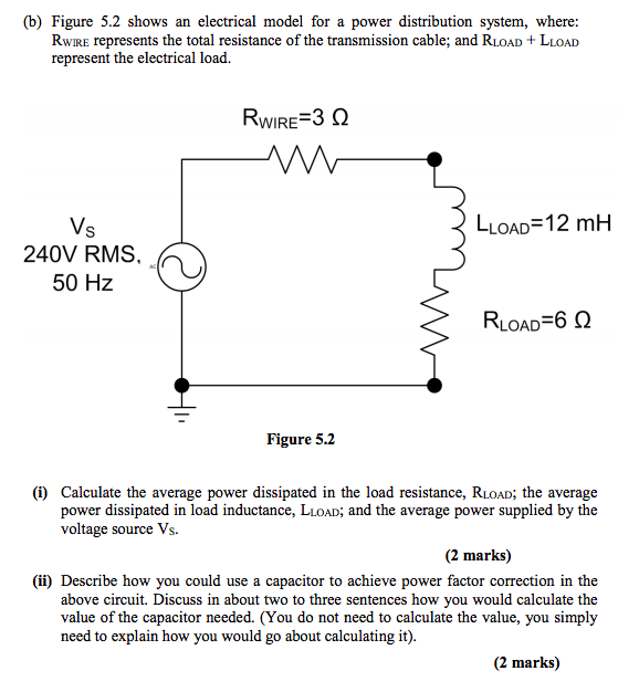 Solved Question 5 (10 Marks) (a) Consider the circuit shown | Chegg.com