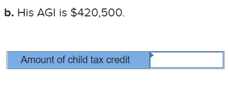 Solved EXHIBIT 8-8 Child Tax Credit Phase-Out Threshold | Chegg.com