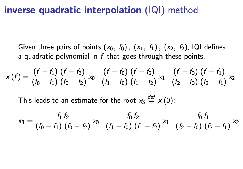 Final Project: Modified zero-in for root-finding We | Chegg.com