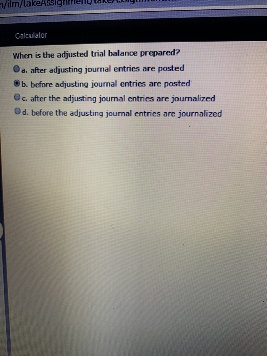 Solved /ilm/takeAsslghmenytakertng Calculator When is the | Chegg.com