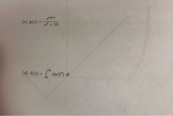 Solved 2 (4 points each) Find the first derivative for each | Chegg.com