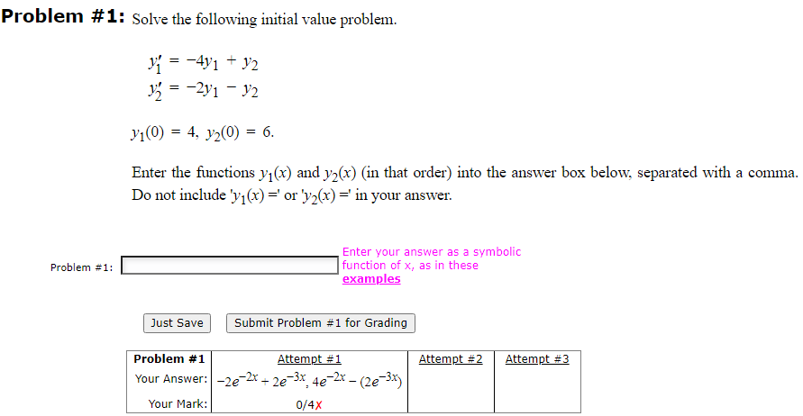 Solved Solve the following initial value problem. y′1 = | Chegg.com