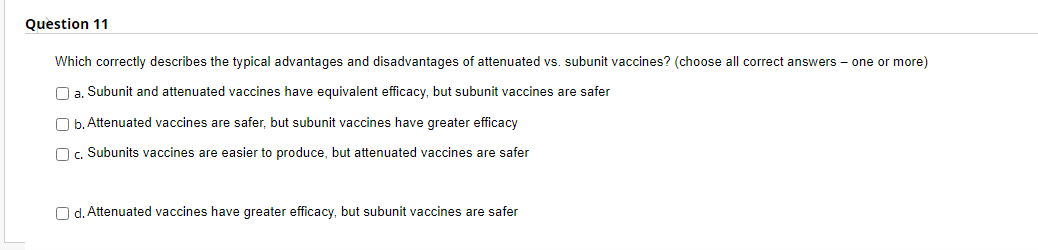 Solved Question 11 Which correctly describes the typical | Chegg.com
