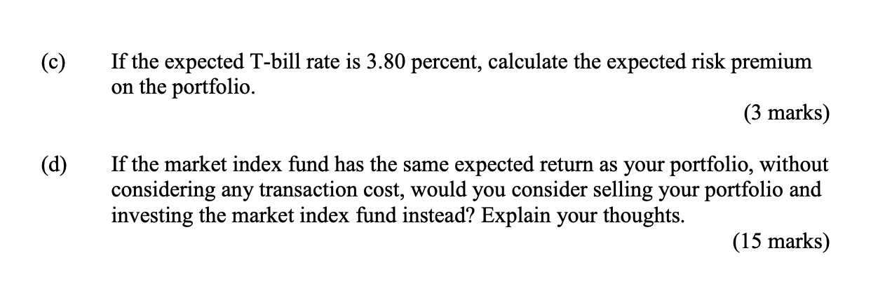 Solved You must answer ALL the questions. (Total 100 marks) | Chegg.com