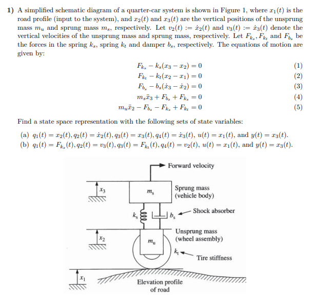 Solved Show me the steps to solve A simplified schematic | Chegg.com