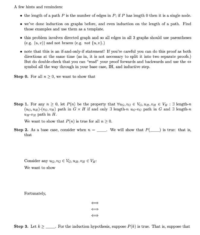 For any two directed graphs G=(VG,EG) and H=(VH,EH), | Chegg.com