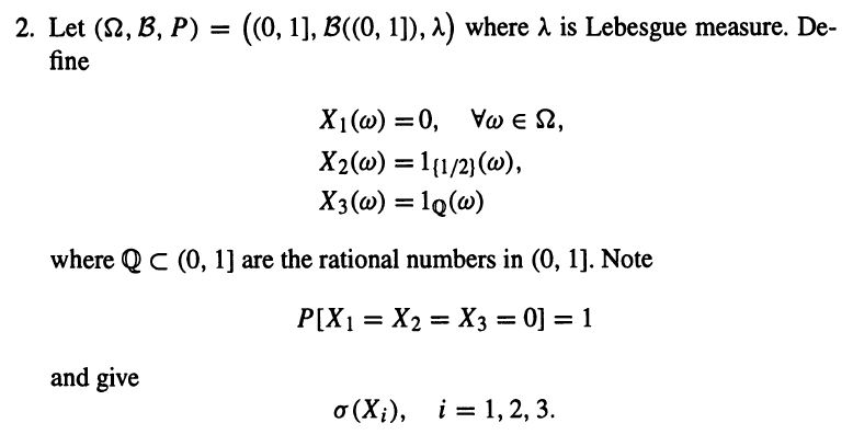 Solved 2. Let (Ω,B,P)=((0,1],B((0,1]),λ) where λ is Lebesgue | Chegg.com