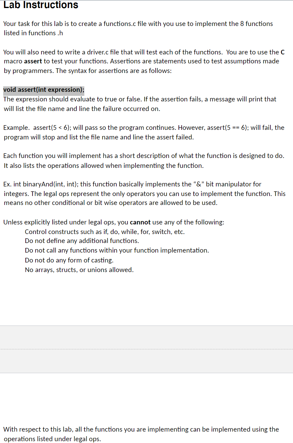 Solved In C Programming Here is the starter functions.h | Chegg.com
