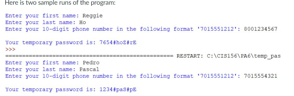 Solved Write a program that prompts the user to enter their | Chegg.com
