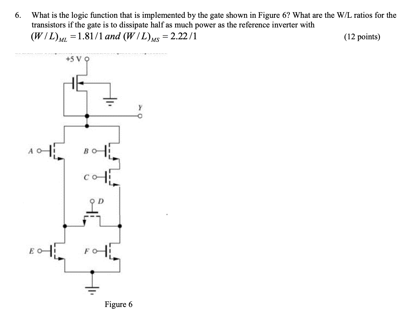 Solved What is the logic function that is implemented by the | Chegg.com