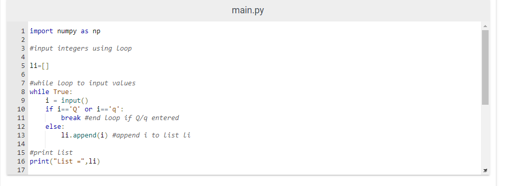 Solved Write a program to prompt the user to enter integers | Chegg.com