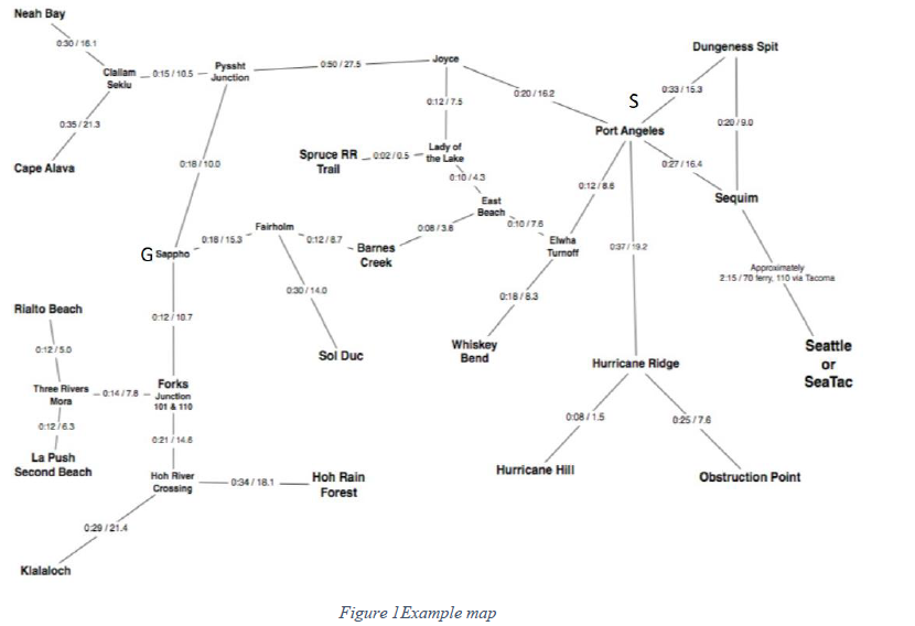 Figure 1Example map 1. Modify the depth-limited | Chegg.com