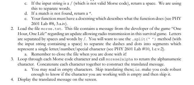 Solved Morse Code Python Help So this is my homework in | Chegg.com