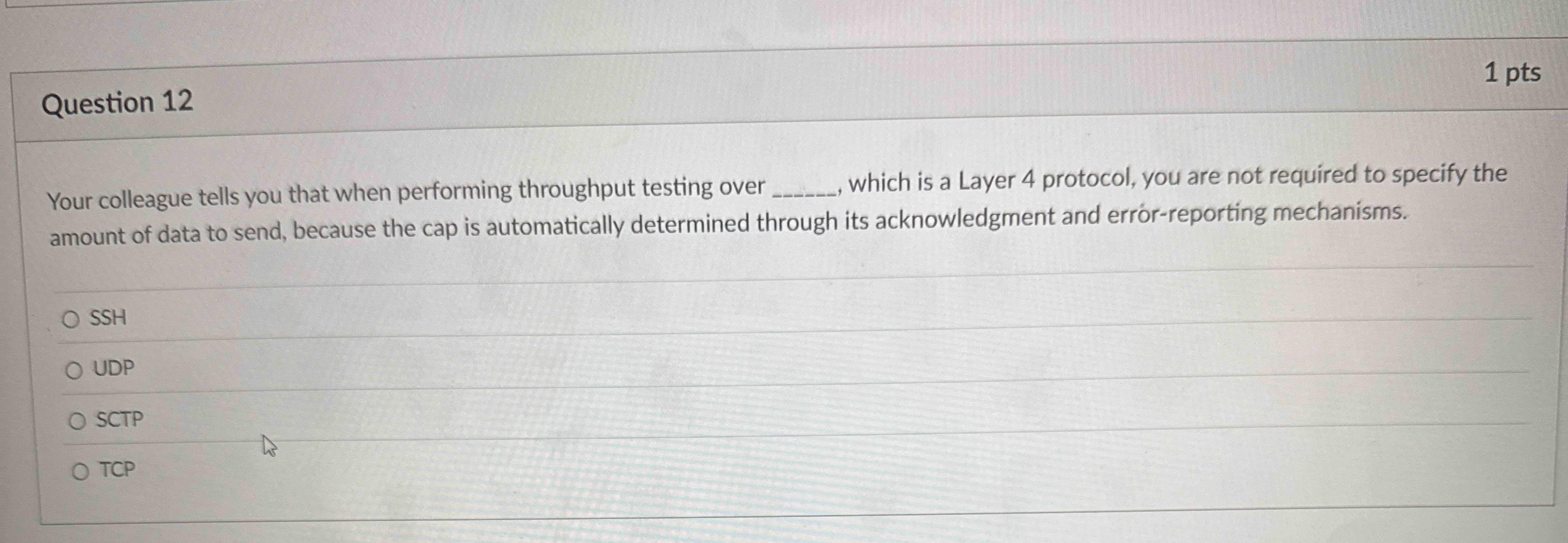 Solved Question 12Your colleague tells you that when | Chegg.com