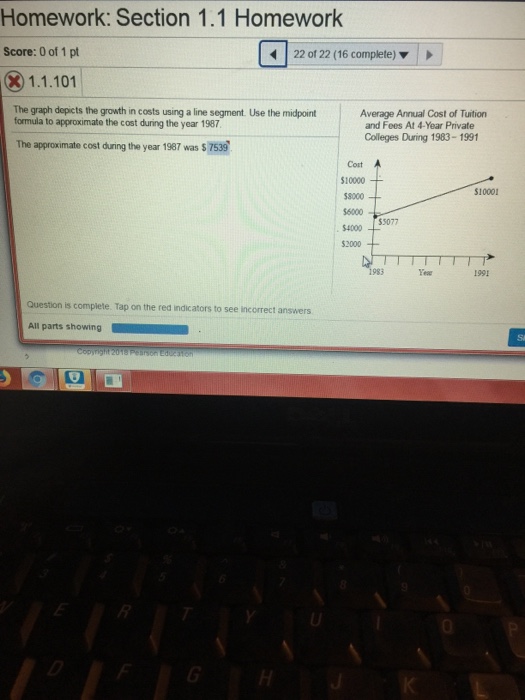 Solved Homework Section 1 1 Homework Score 0 Of 1 Pt ⓧ