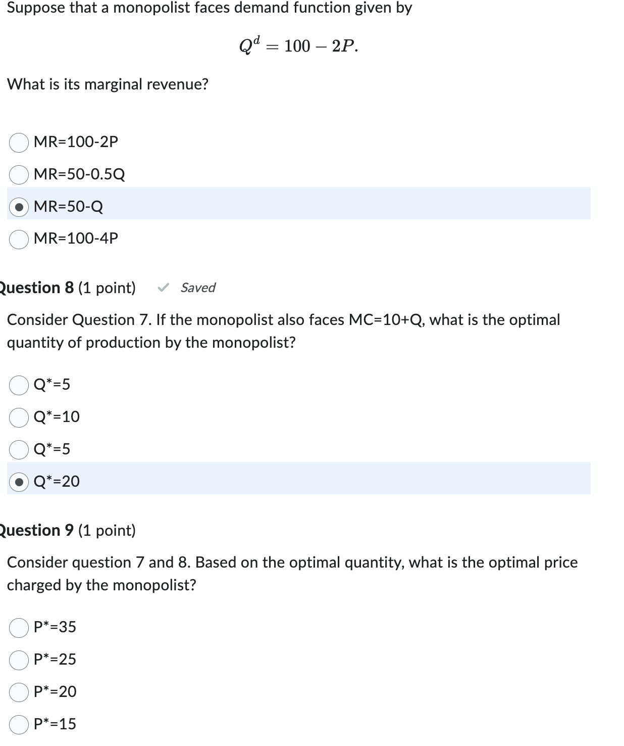 Solved Suppose that a monopolist faces demand function given | Chegg.com