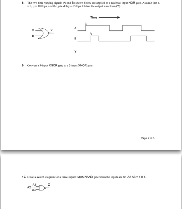 Solved The two time-varying signals (A and B) shown below | Chegg.com