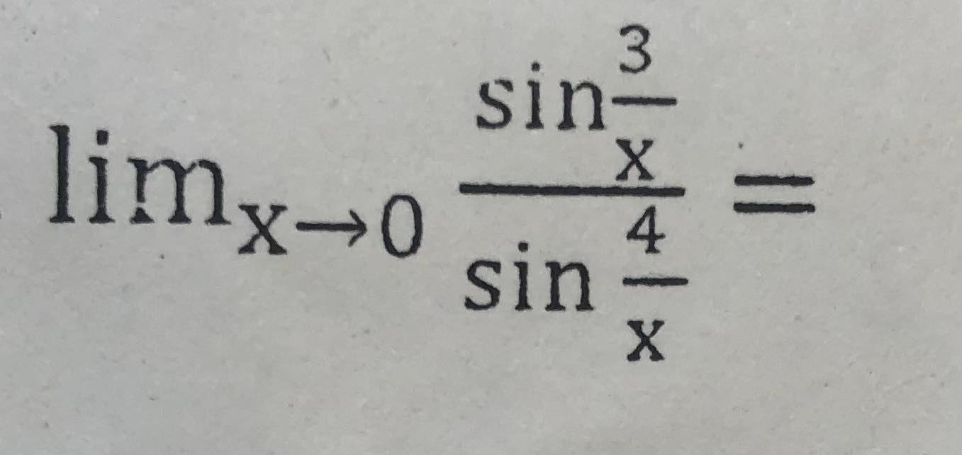 Solved Limx 0 3 Sin X 4 Sin X Chegg