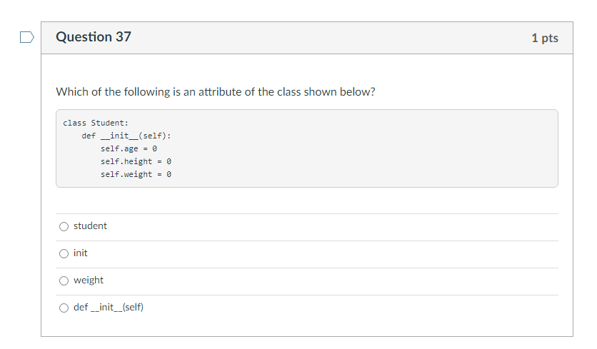 Solved Question 4 1 pts Which of the following is a correct | Chegg.com