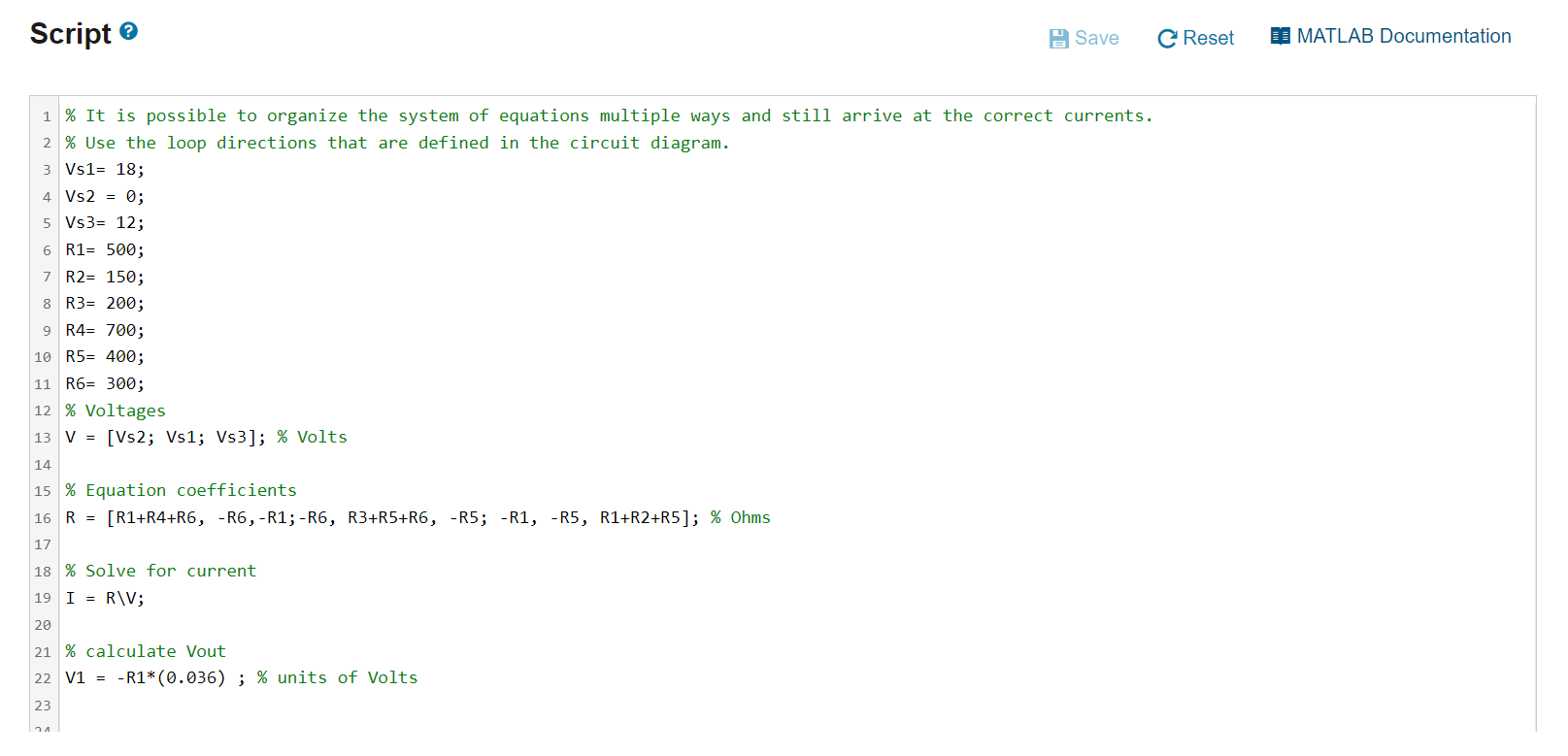 Solved Analyze the circuit below using mesh analysis. Create | Chegg.com