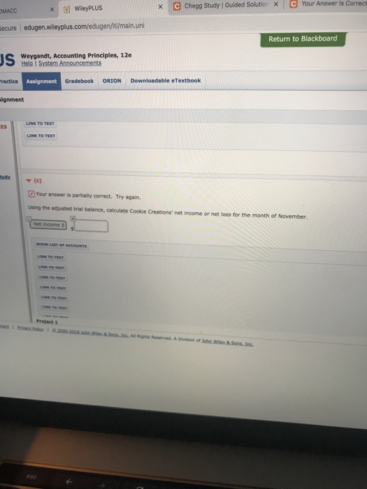 Solved Gradebook ORION Downloadable eTextbook COOKIE | Chegg.com