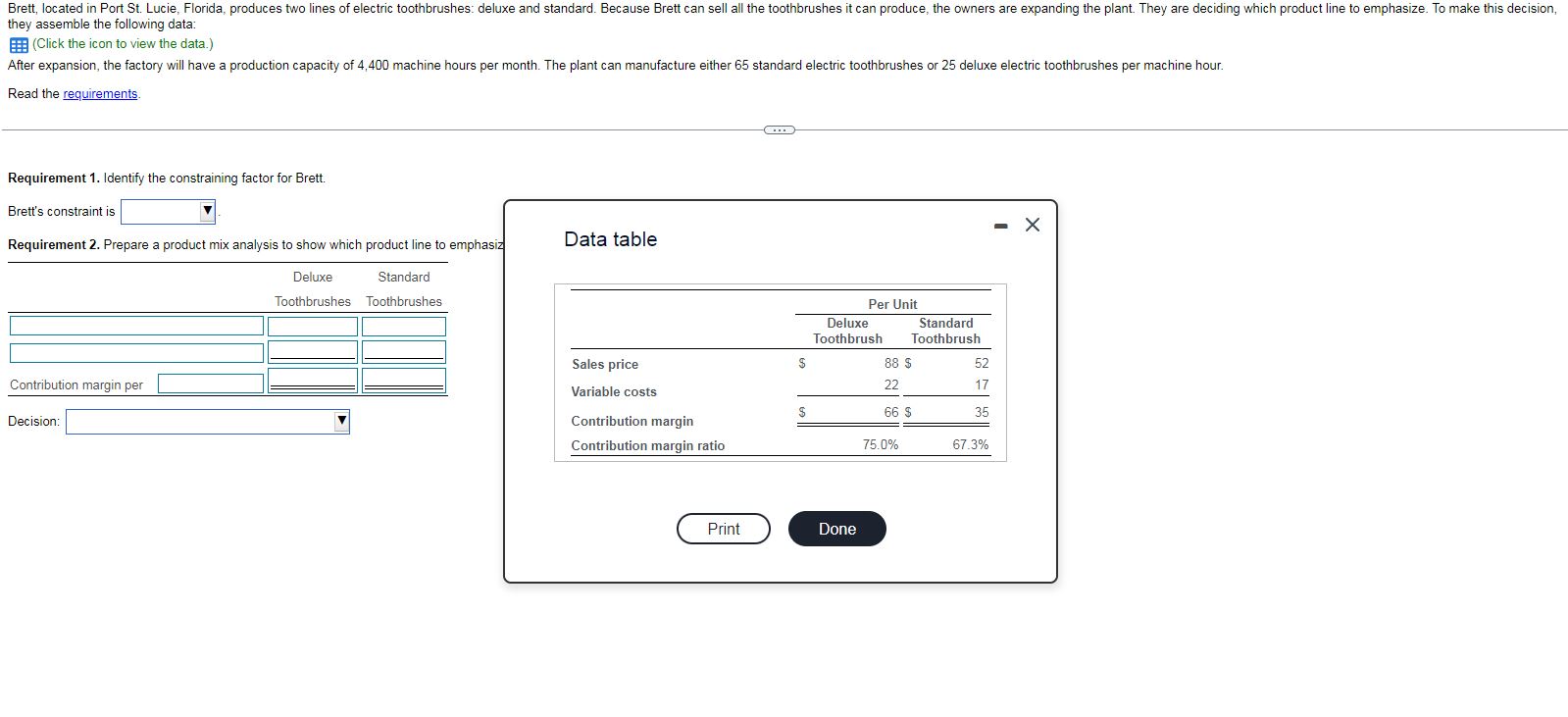 Solved they assemble the following data: (Click the icon to | Chegg.com
