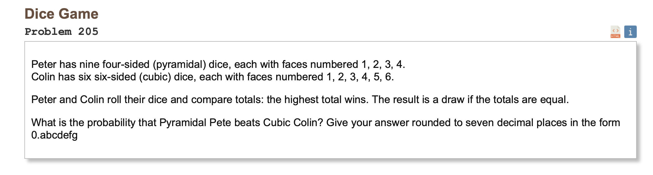 Solved # This code template is created for Challenge 2: Dice | Chegg.com