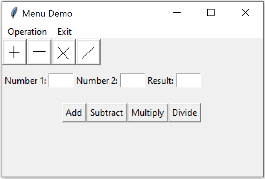 Solved Write a program that uses GUI to create a calculator | Chegg.com