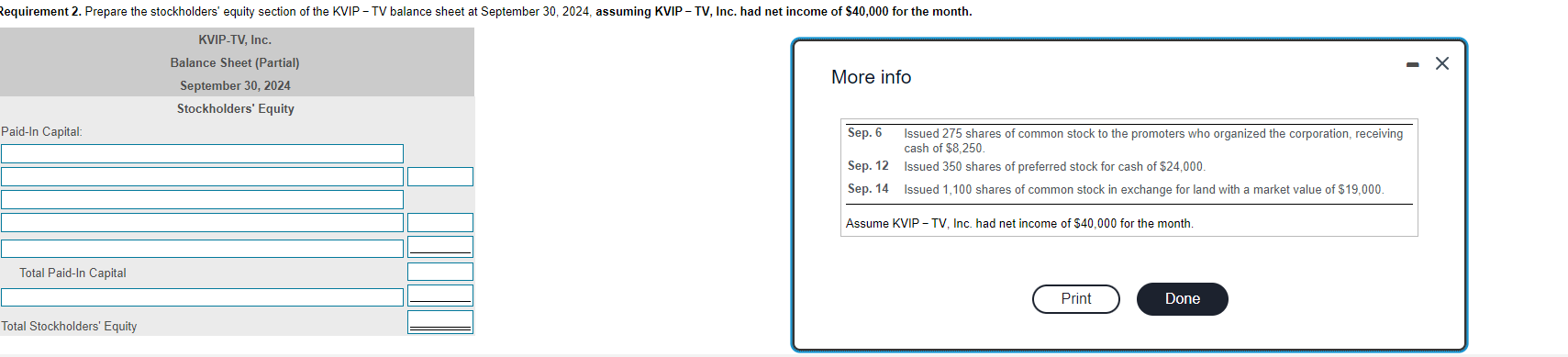 Solved The charter for KVIP-TV, Inc. authorizes the company | Chegg.com