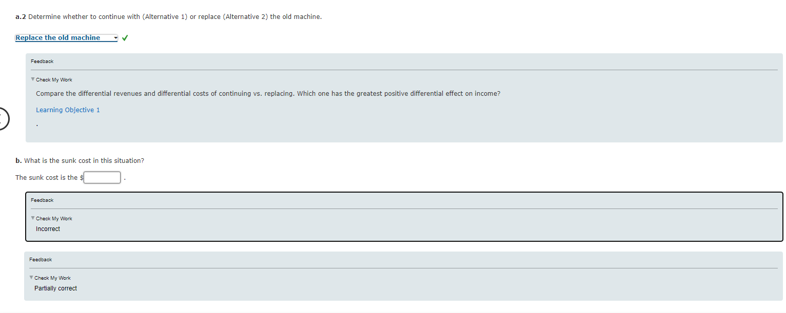 Solved negative numbers use a minus sign. Feedback Check My | Chegg.com