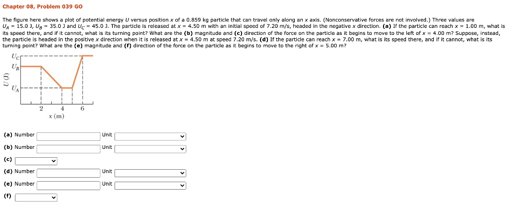 Solved Chapter 08, Problem 039 GO The figure here shows a | Chegg.com