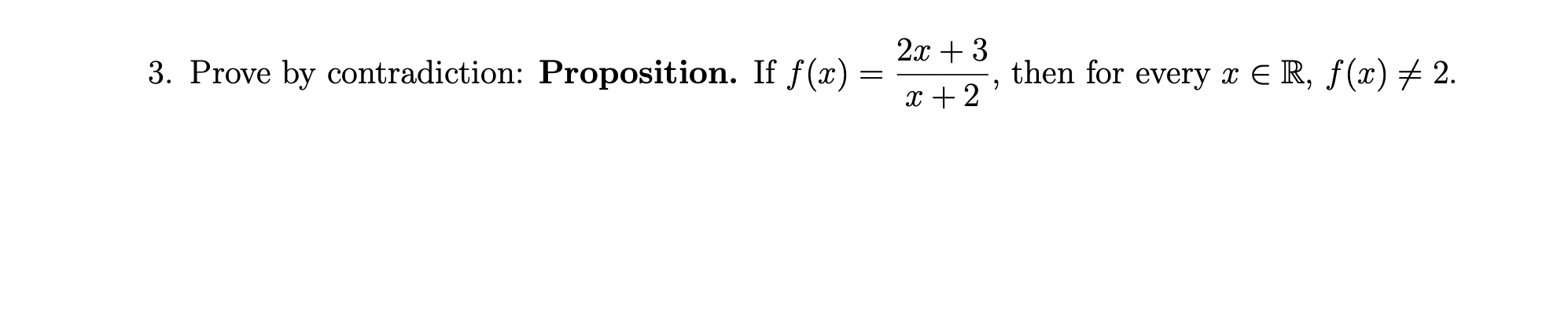 Solved 3. Prove by contradiction: Proposition. If | Chegg.com Solved 3. Prove by contradiction: Proposition. If | Chegg.com
