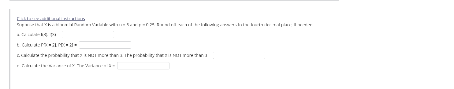 Solved Click to see additional instructions. Suppose that X | Chegg.com