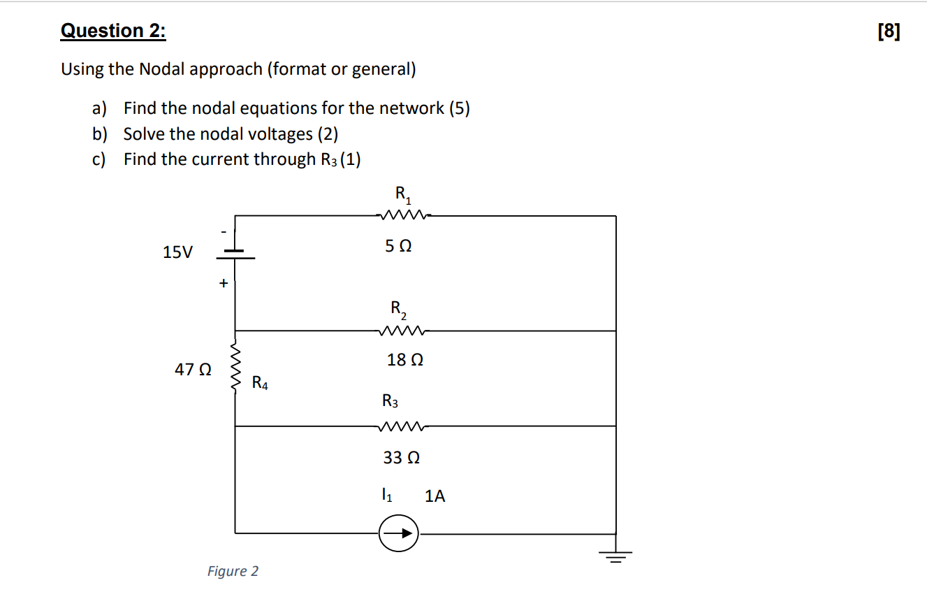 Solved Using the Nodal approach (format or general) a) Find | Chegg.com