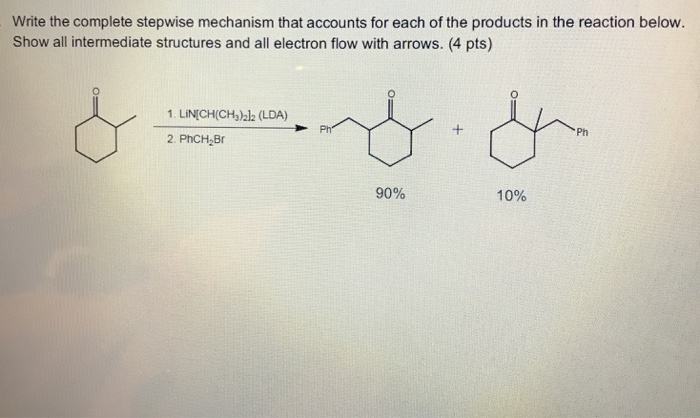 Solved Write the complete stepwise mechanism that accounts | Chegg.com