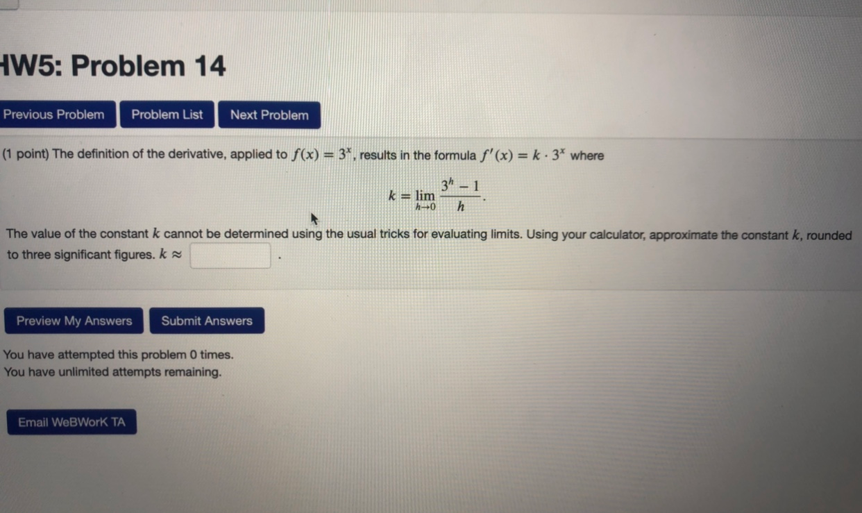 Solved W5: Problem 14 Previous Problem Problem List Next | Chegg.com