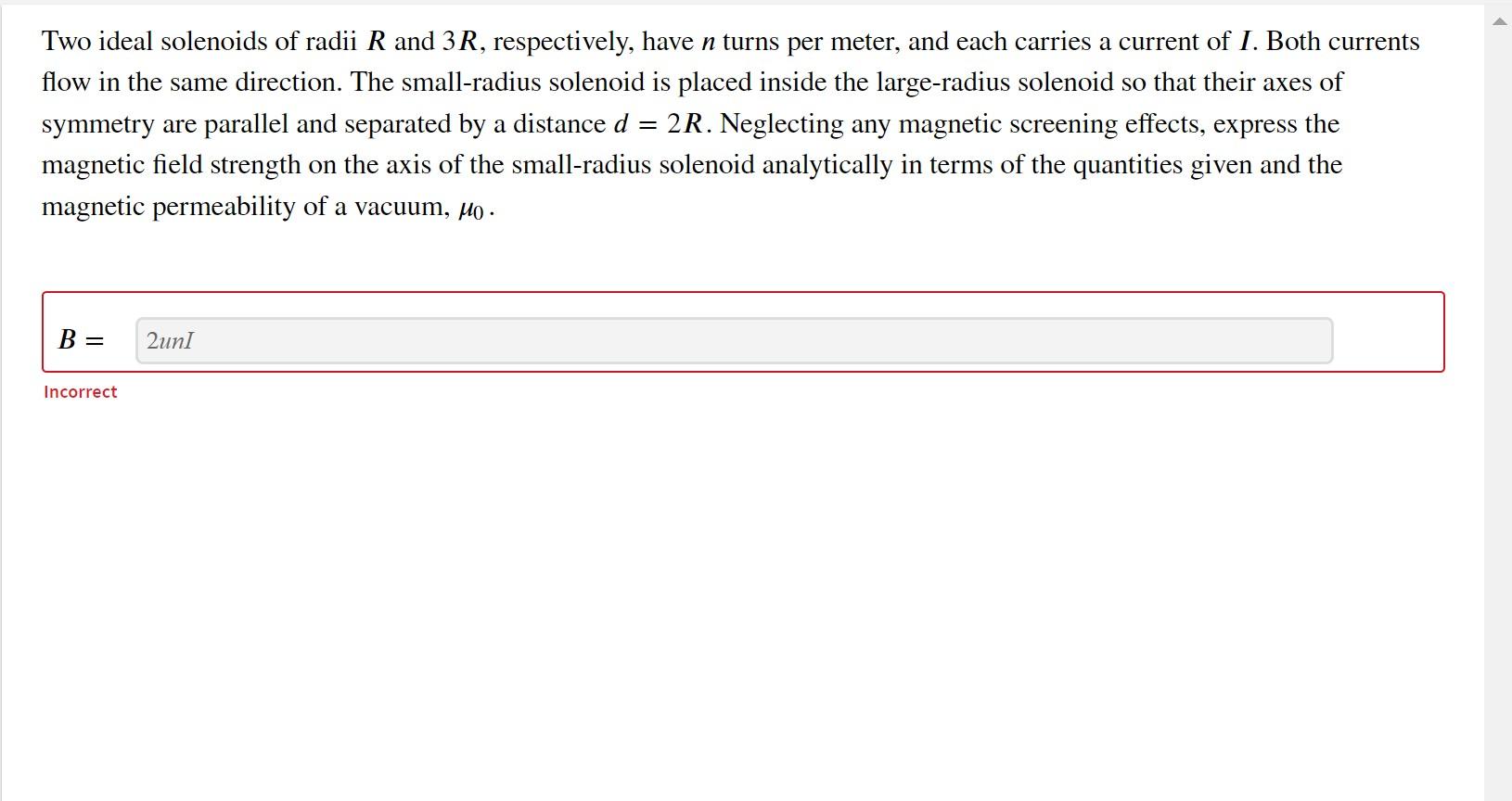 Solved Two ideal solenoids of radii R and 3R, respectively, | Chegg.com