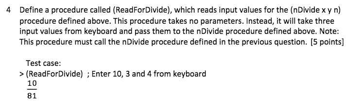Solved In This Assignment You Will Be Learning Scheme