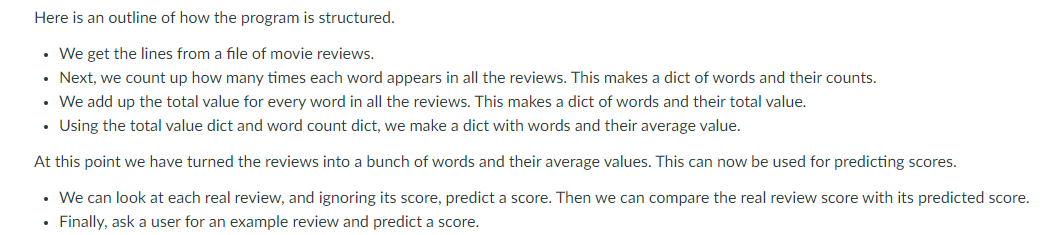 Here is an outline of how the program is structured. | Chegg.com
