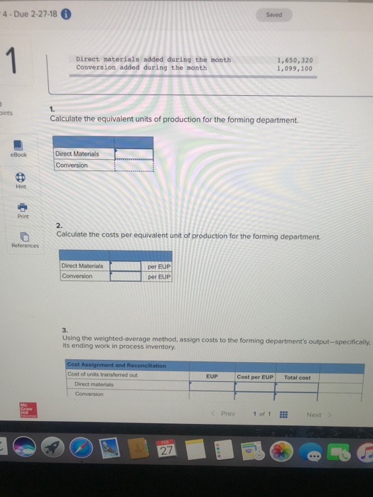 Solved Connect -18 Help Save& Exit Check my s Required | Chegg.com