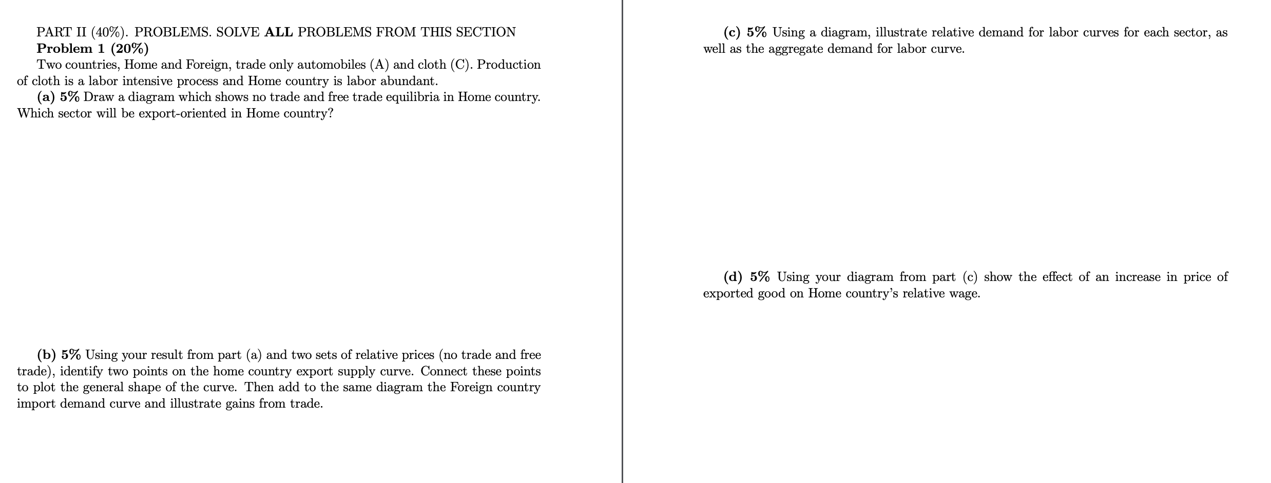 Solved PART II (40\%). PROBLEMS. SOLVE ALL PROBLEMS FROM | Chegg.com Solved PART II (40\%). PROBLEMS. SOLVE ALL PROBLEMS FROM | Chegg.com