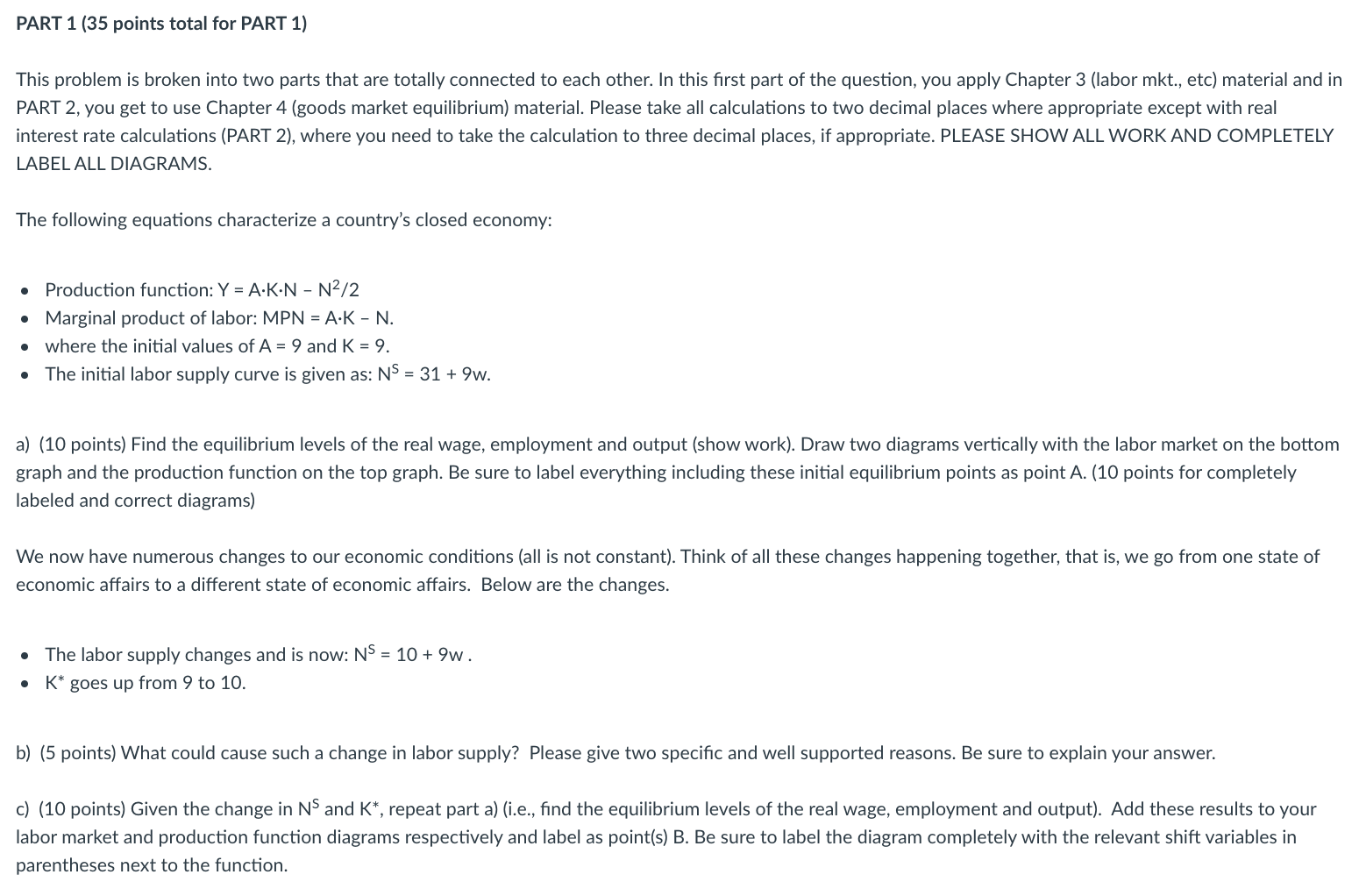 Solved PART 1 (35 points total for PART 1) This problem is | Chegg.com