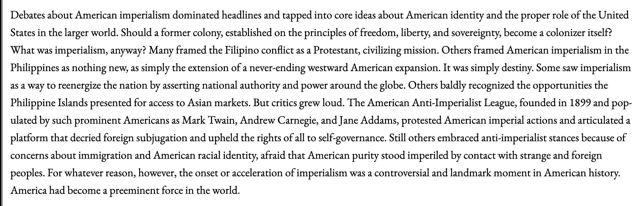 Solved Write a three paragraph response to the following: | Chegg.com